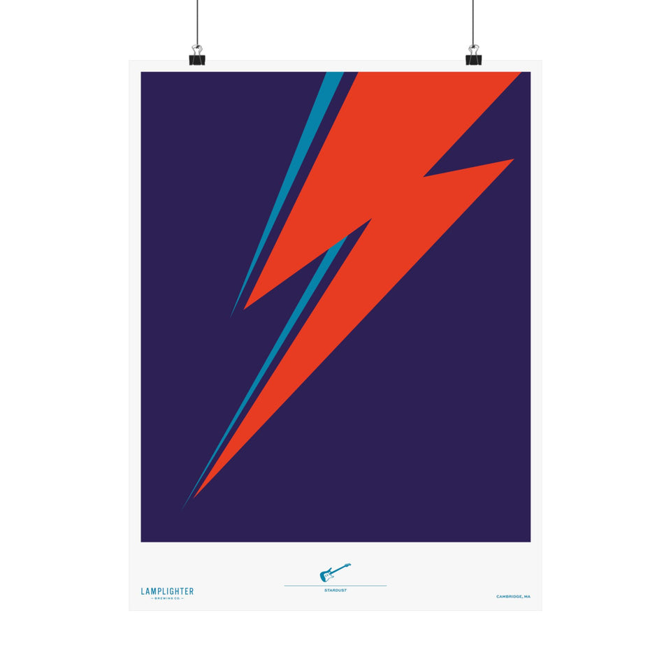 Stardust Can Art Poster – Lamplighter Brewing Co.