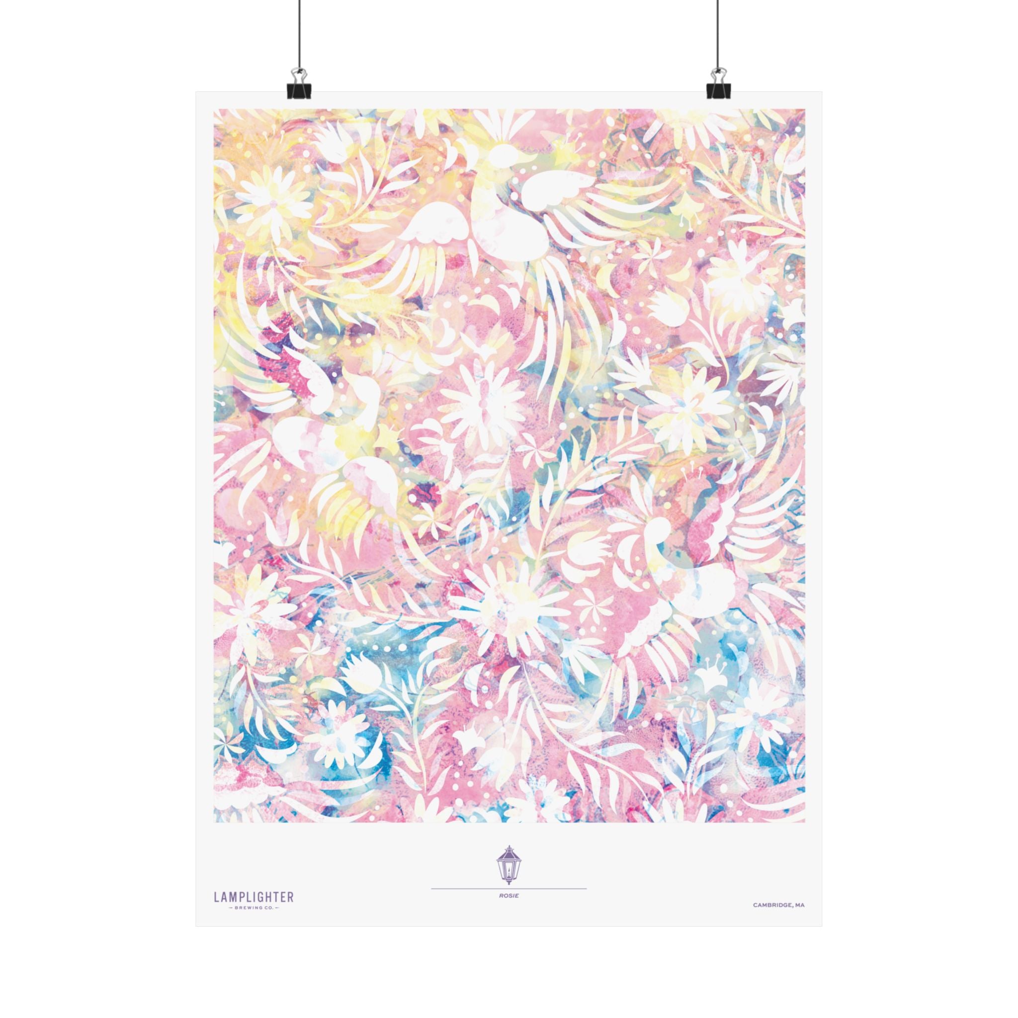 Rosie Can Art Poster – Lamplighter Brewing Co.