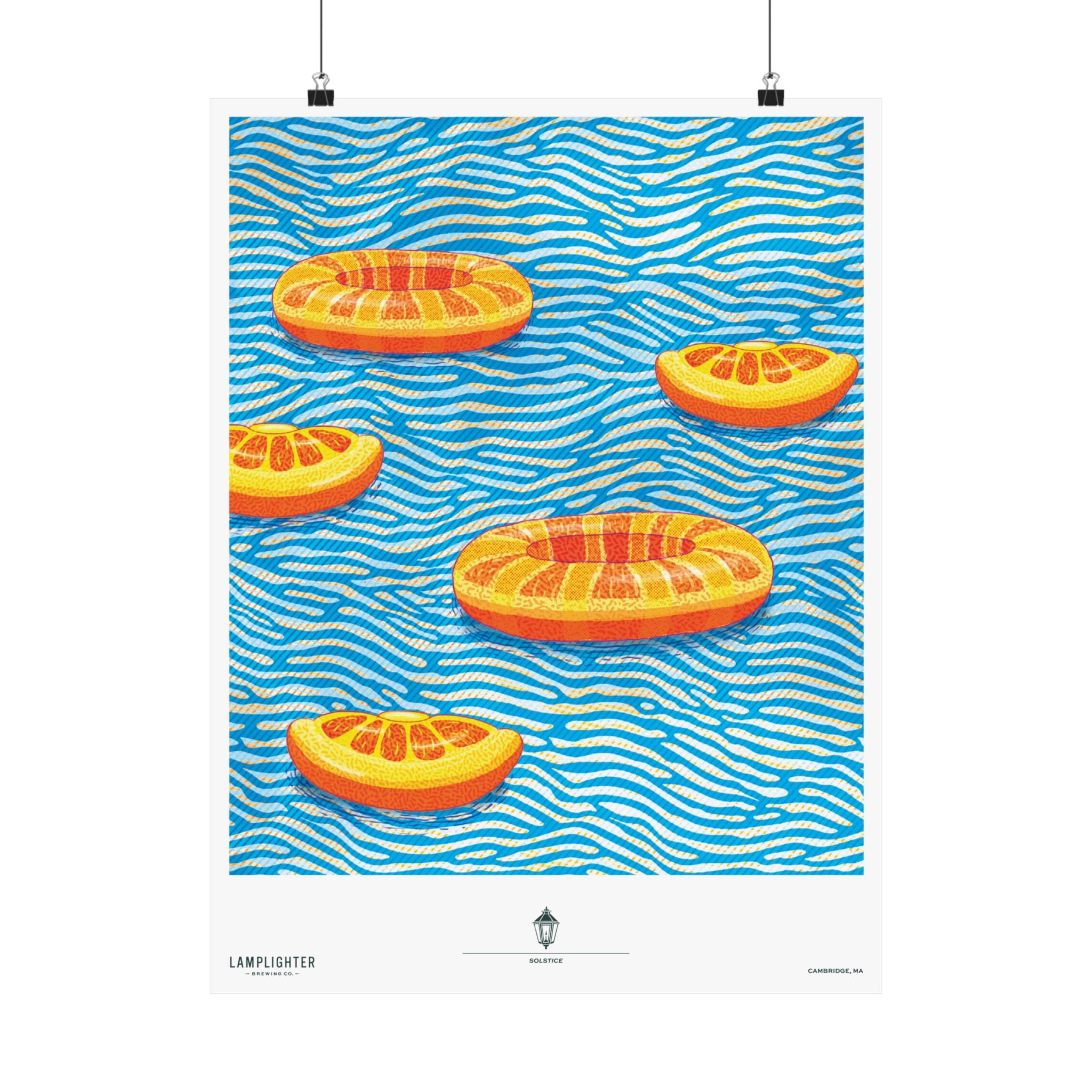 Solstice Can Art Poster – Lamplighter Brewing Co.