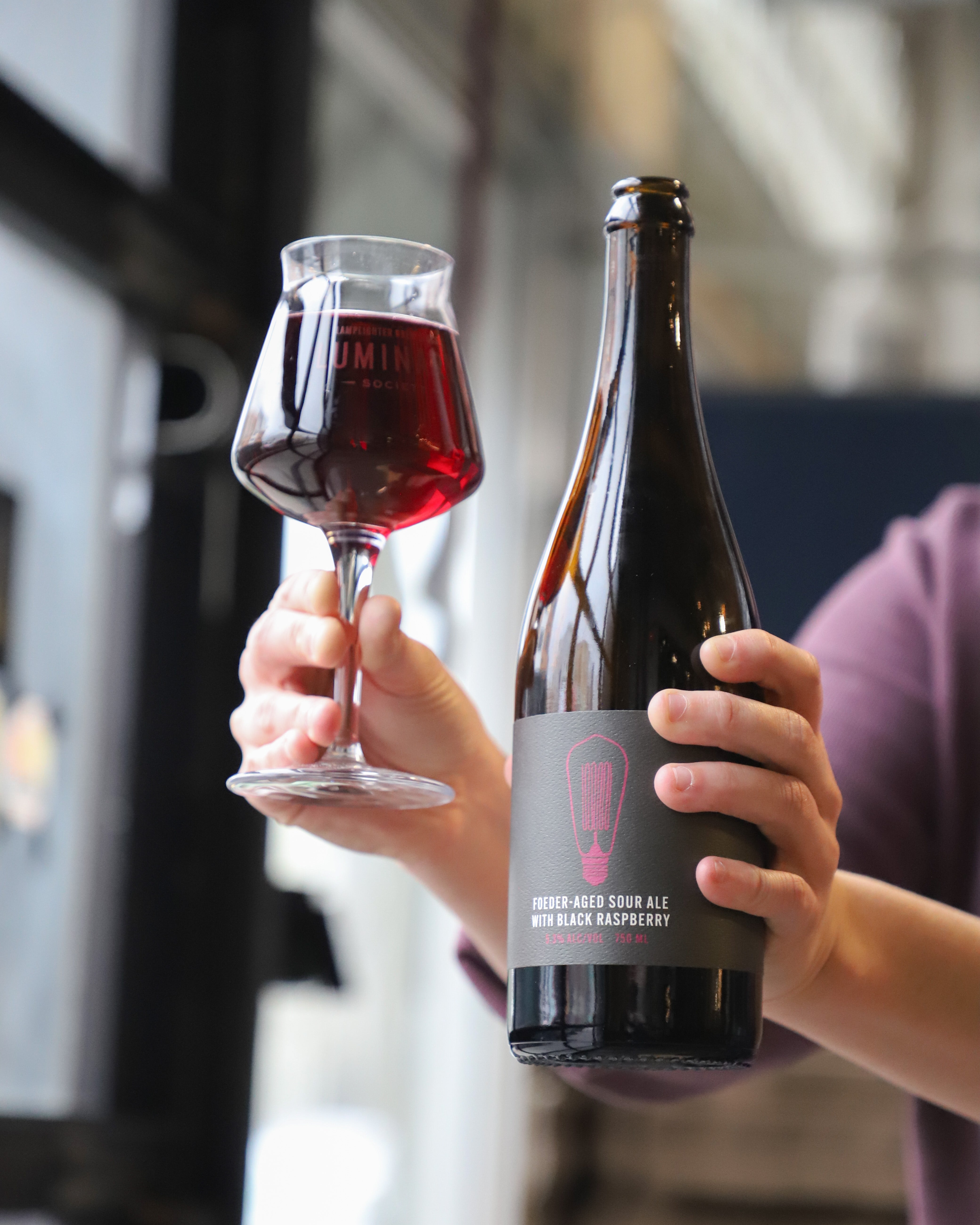 Foeder-Aged Sour Ale with Black Raspberry – Lamplighter Brewing Co.