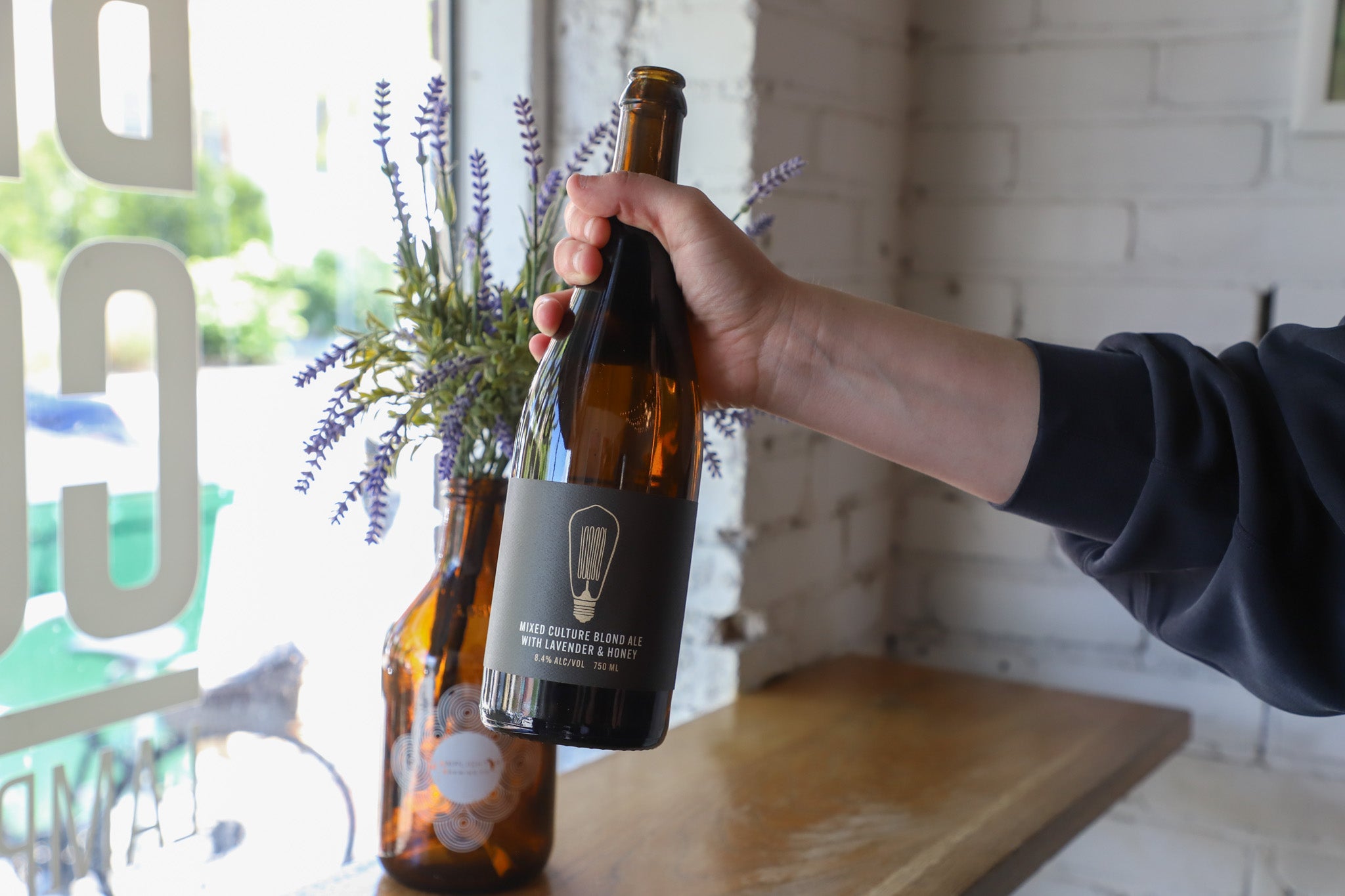 Mixed Culture Blond Ale with Lavender and Honey – Lamplighter Brewing Co.